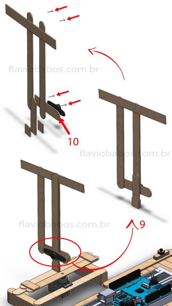 Novo Braço Robotico Arduino com Tutorial de Construção