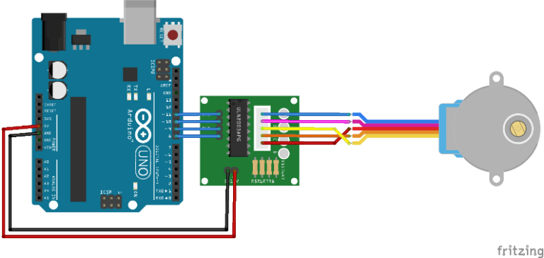 Motor de Passo 5V: Controlando com Arduino Uno